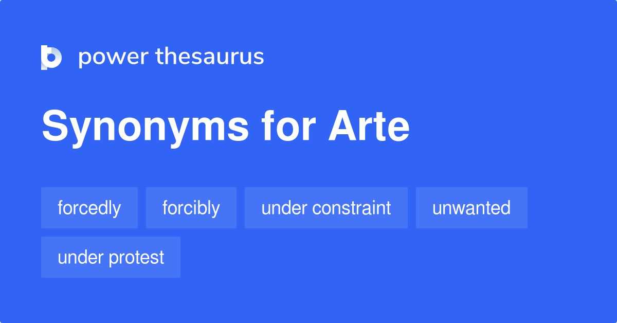ARTE Sinónimos: 59 Palabras y Frases similares